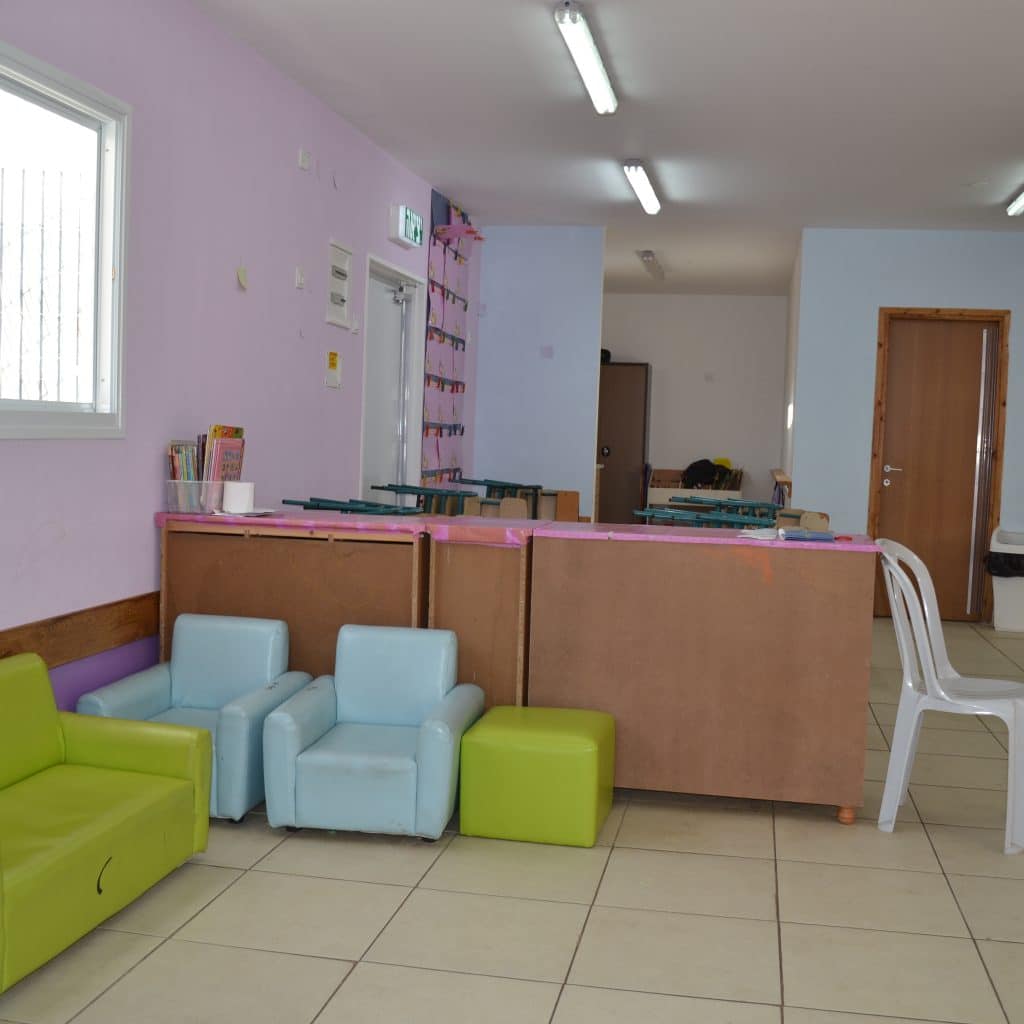 Using The New Kindergarten Building - Tzedakah V’Chesed